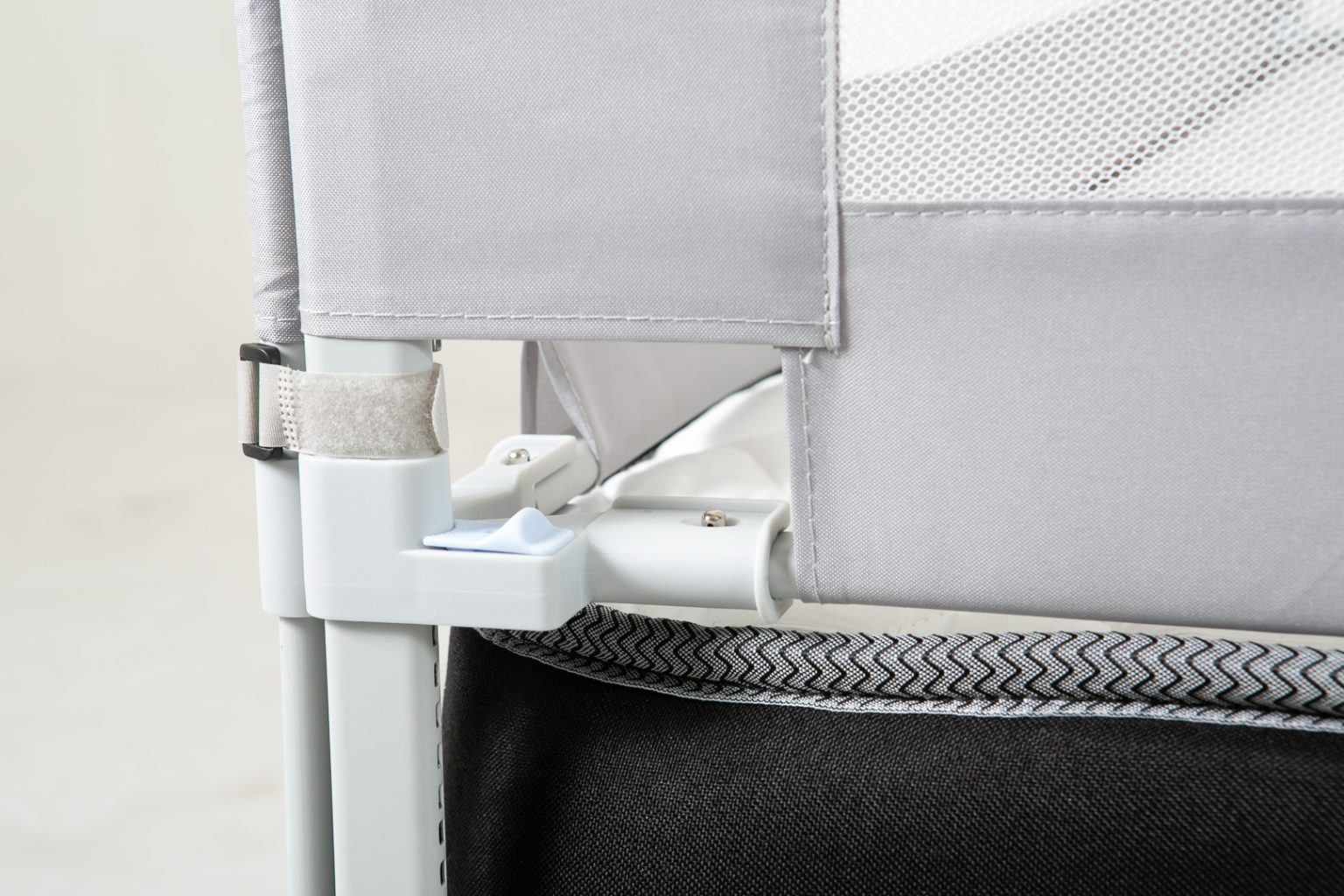 2 Barandas Para Cama 1.5 Plaza 105x200 cm Gris Altura colchón hasta 27 ...